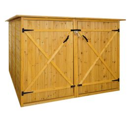 MCW 2ER-FAHRRADGARAGE Braun