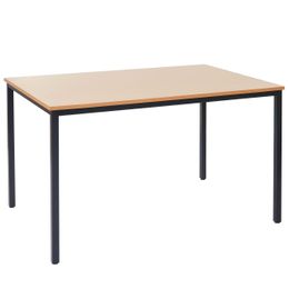 MCW SCHREIBTISCH PETRILA eckig Buche Dekor