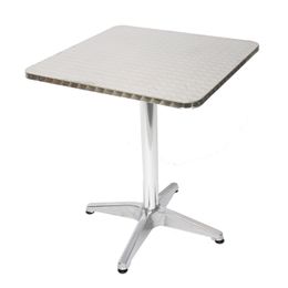 MCW ALU-BISTROTISCH Silber