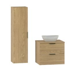 BADM&Ouml;BEL 60.6cm Astrid 2er-Set Holz