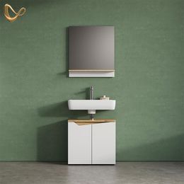 BADM&Ouml;BEL-SET Timavo Wei&szlig; 2 Teile