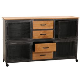 MCW SIDEBOARD Schwarz, Beige