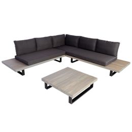 MCW GARTEN-GARNITUR Schwarz, Grau