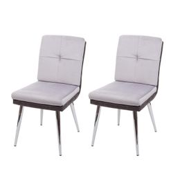 MCW ESSZIMMERSTUHL Grau 2er-Set
