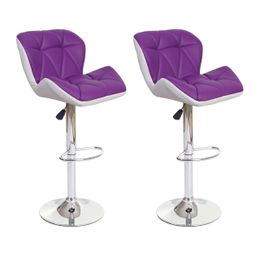 MCW BARHOCKER Violett 2er-Set