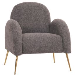 MCW LOUNGE-SESSEL Grau