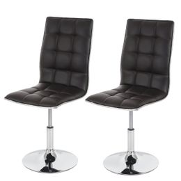 MCW ESSZIMMERSTUHL Braun 2er-Set