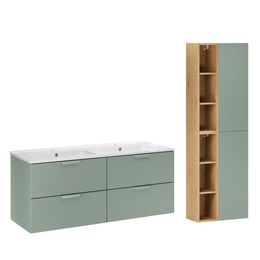 BADM&Ouml;BEL 121cm Oria 2er-Set Gr&uuml;n