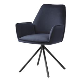 MCW ESSZIMMERSTUHL Anthrazit, Blau, Schwarz