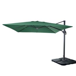 MCW AMPELSCHIRM I Dunkelgr&uuml;n 300/300 cm
