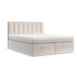 BOXBETT Lume 200/200 cm Creme im Paros Stoff
