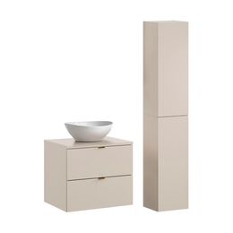 BADM&Ouml;BEL 60.6cm Azel 2er-Set Kaschmir