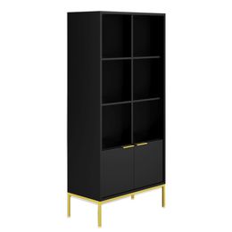 B&Uuml;CHERREGAL Seattle Schwarz