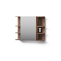 BADSPIEGELSCHRANK Fucino Antikholz 79.6 x 64 cm