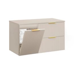 WASCHTISCHUNTERSCHRANK 100.8cm Adriel Gr&uuml;n