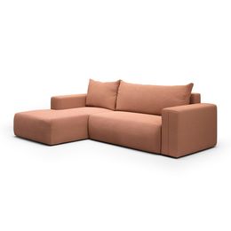 ECKSOFA Bliss 3 Sitzpl&auml;tze Kupfer