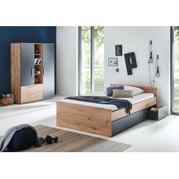 Arthur Berndt JUGENDZIMMER SET 3-tlg. Bett Kleiderschrank Bettk&auml;sten