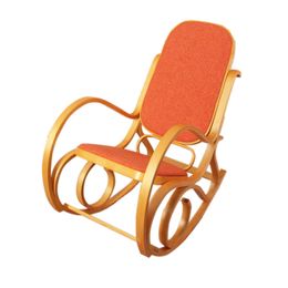 MCW SCHAUKELSTUHL Eiche Dekor, Orange