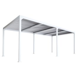 MCW ALU PERGOLA Wei&szlig;
