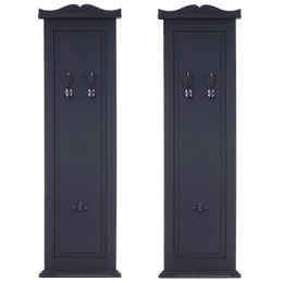 MCW WANDGARDEROBE Grau 2er-Set