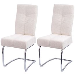 MCW ESSZIMMERSTUHL Cremewei&szlig; 2er-Set