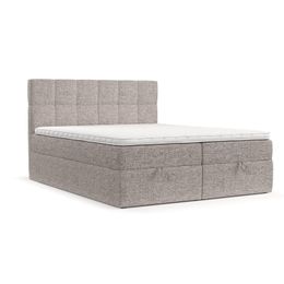 BOXBETT Savio 140/200 cm Beige im Neve Stoff