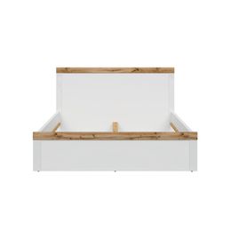 BETT 160/200 Hella Wei&szlig; und Holz