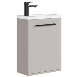 Badplaats G&Auml;STE-WC-M&Ouml;BELSET Florence 2 Teile Cashmere - 40 x 22 x 50 cm