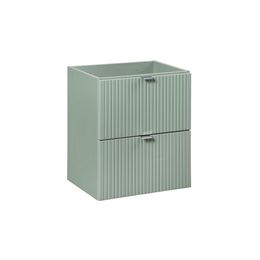WASCHTISCHUNTERSCHRANK 50cm Jade Gr&uuml;n