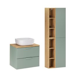 BADM&Ouml;BEL 60.6cm Oria 2er-Set Gr&uuml;n