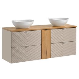 DOPPELWASCHTISCH 140.4cm Manoa Kaschmir
