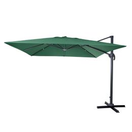 MCW AMPELSCHIRM I Dunkelgr&uuml;n 300/300 cm