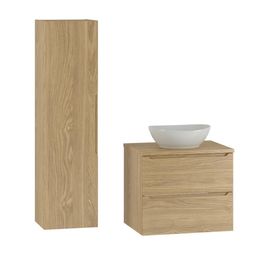 BADM&Ouml;BEL 60.6cm Viggo 2er-Set Holz