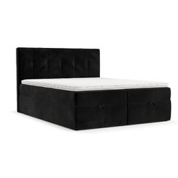 BOXBETT Tivra 140/200 cm Schwarz im Kronos Stoff
