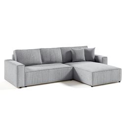 ECKSOFA Isaac 4 Sitzpl&auml;tze Hellgrau