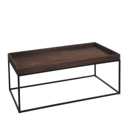 MCW COUCHTISCH rechteckig Dunkelbraun