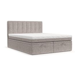 BOXBETT Lume 180/200 cm Beige im Neve Stoff