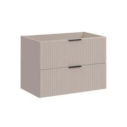 WASCHTISCHUNTERSCHRANK 80.4cm Adriel Beige