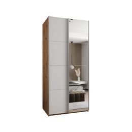 SCHWEBET&Uuml;RENSCHRANK 245,5/100/64 2-t&uuml;rig