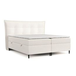 BOXBETT Las Palmas 180/200 cm Creme im Alta Stoff