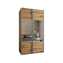 SCHWEBET&Uuml;RENSCHRANK 245,5/140/64 2-t&uuml;rig