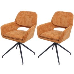 MCW ESSZIMMERSTUHL Orange 2er-Set
