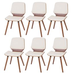 MCW ESSZIMMERSTUHL Beige 6er-Set