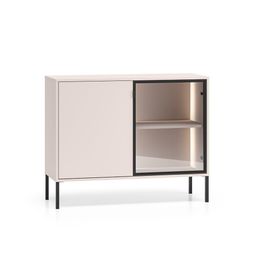 SIDEBOARD Paige Kaschmir und Schwarz
