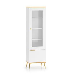 VITRINE Zora Wei&szlig;