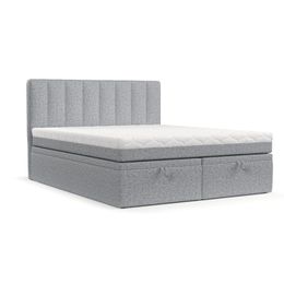 BOXBETT Lume 160/200 cm Grau im Riva Stoff