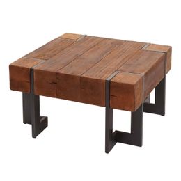 MCW COUCHTISCH quadrat Dunkelbraun