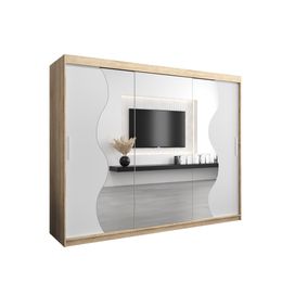 SCHWEBET&Uuml;RENSCHRANK 200/250/62 3-t&uuml;rig
