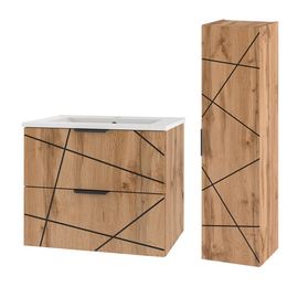 BADM&Ouml;BEL 60cm Teren 2er-Set Holz