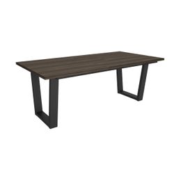 ESSTISCH, Dunkler Eiche, 194/90/74 cm